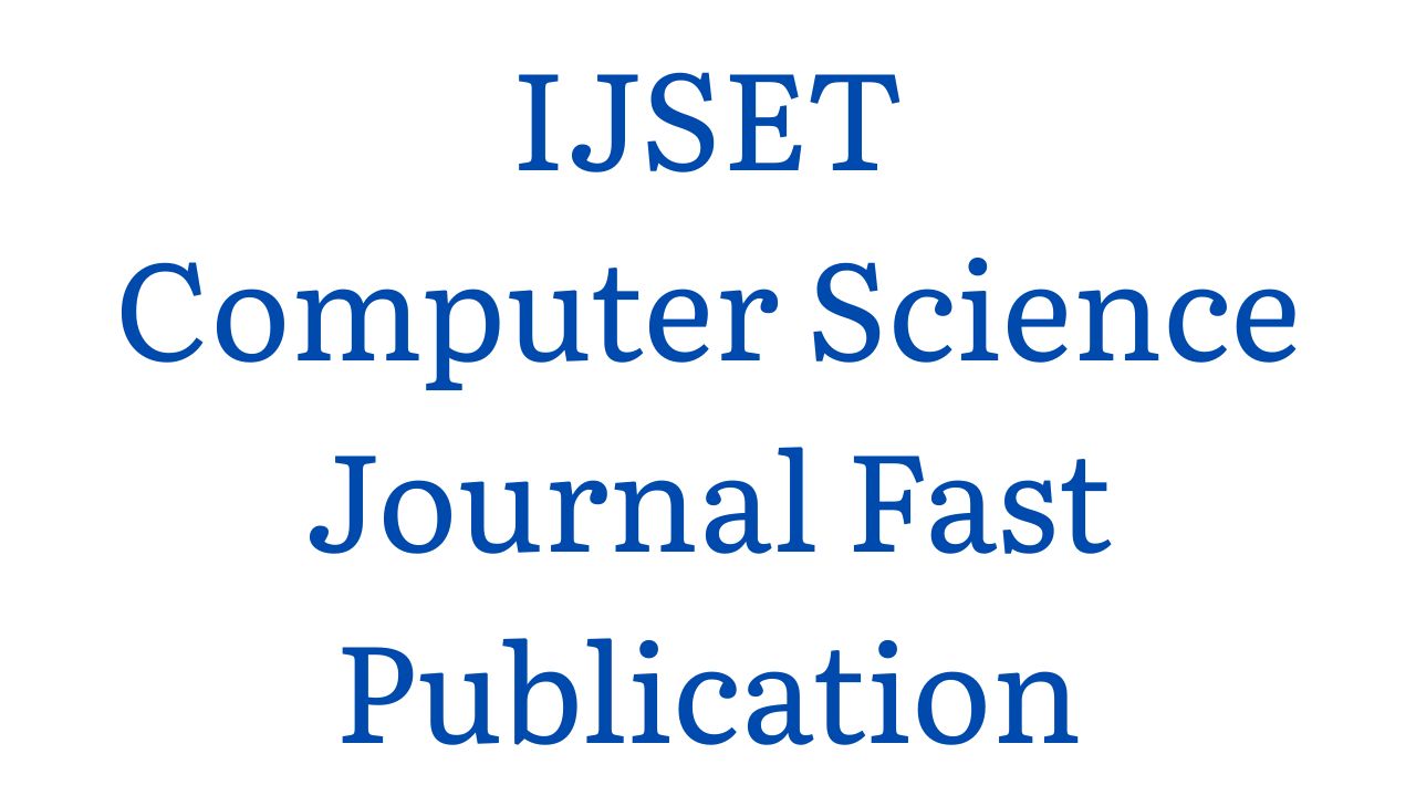 Computer Science Journal Fast Publication | International Journal of ...