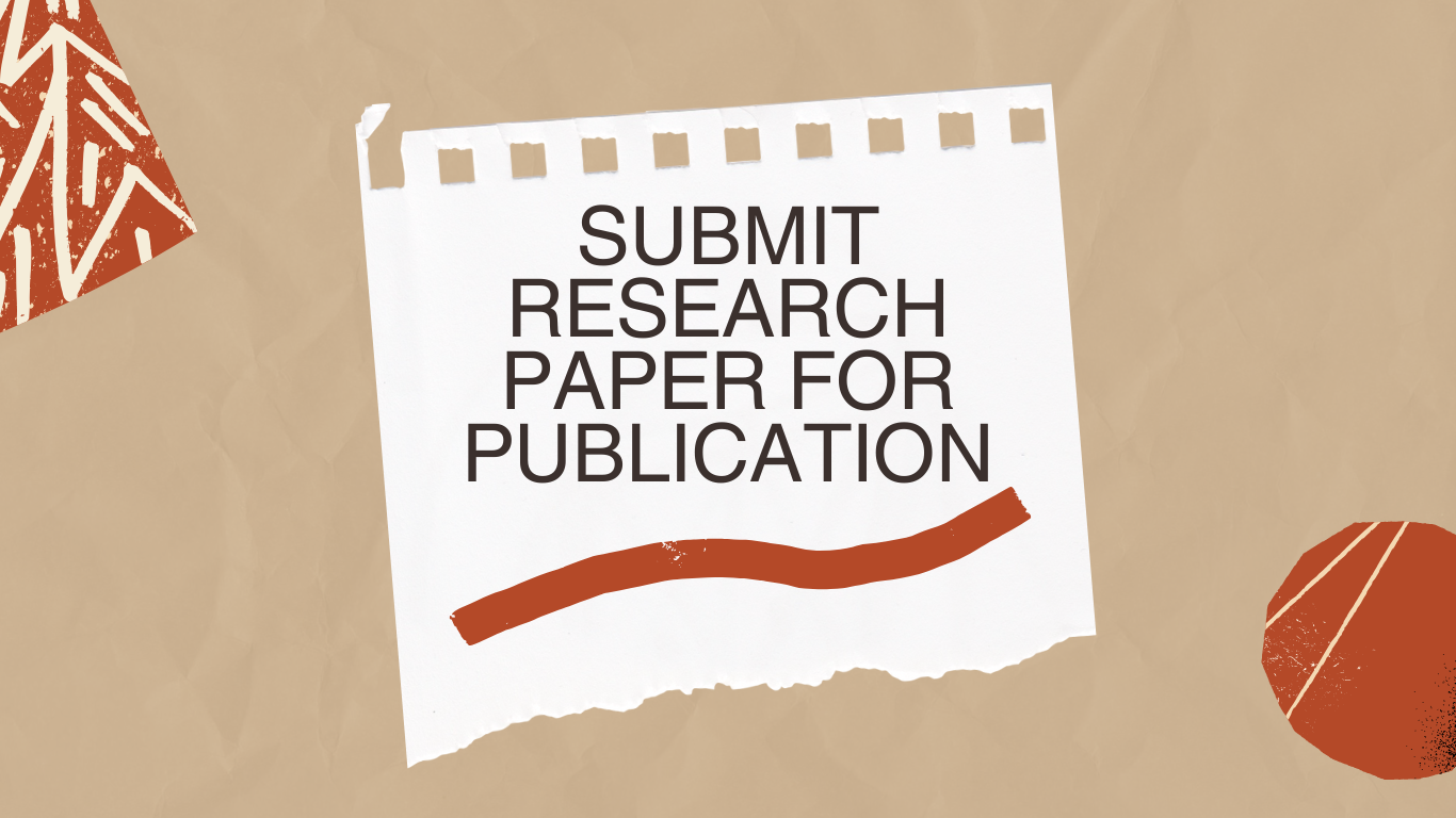 Submit Research Paper For Publication International Journal Of